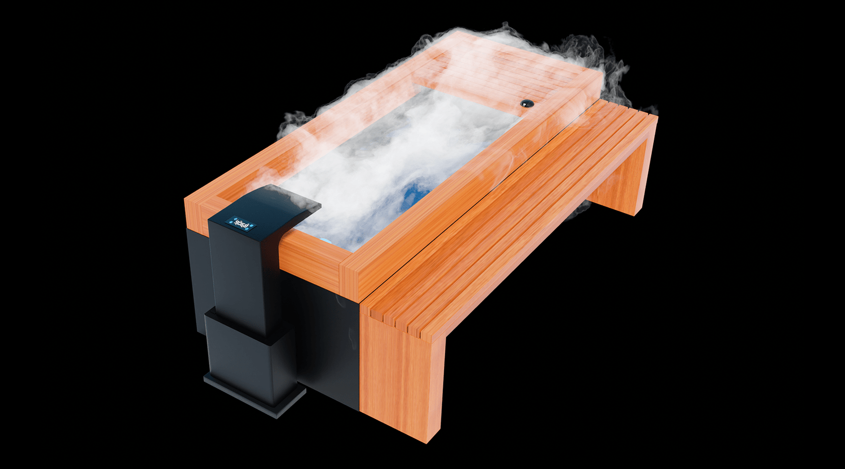 Medical Frozen 3™ Cold Plunge + Accessories Kit + Essential Oil Steam ...