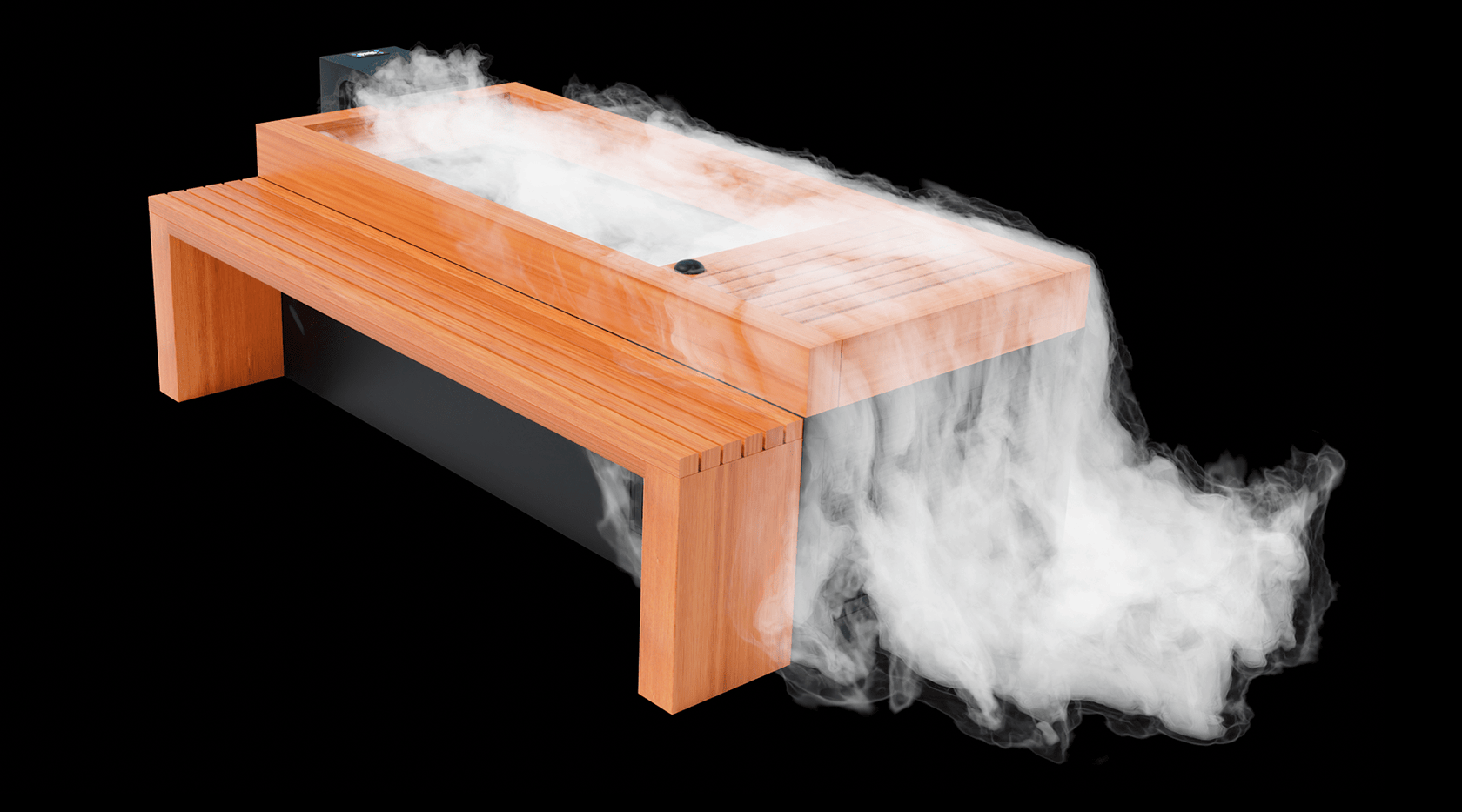 Medical Frozen 3™ Cold Plunge + Accessories Kit + Essential Oil Steam ...