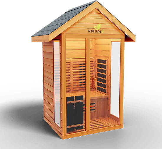 Nature 6 Medical Sauna - Ultra Full Spectrum Outdoor Sauna – Airpuria